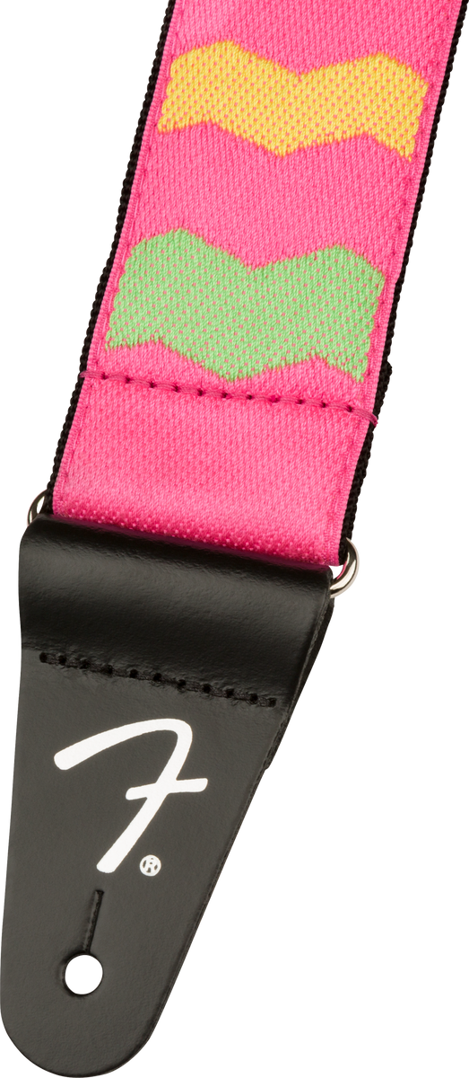 Fender 2" MonoNeon Woven Strap, Neon Pink – The Music Shop (Neath)